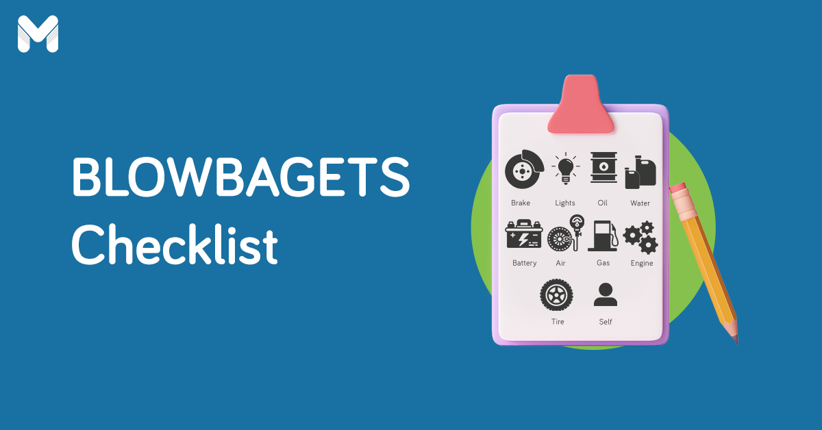 BLOWBAGETS Checklist: 10 Things to Check Before Driving