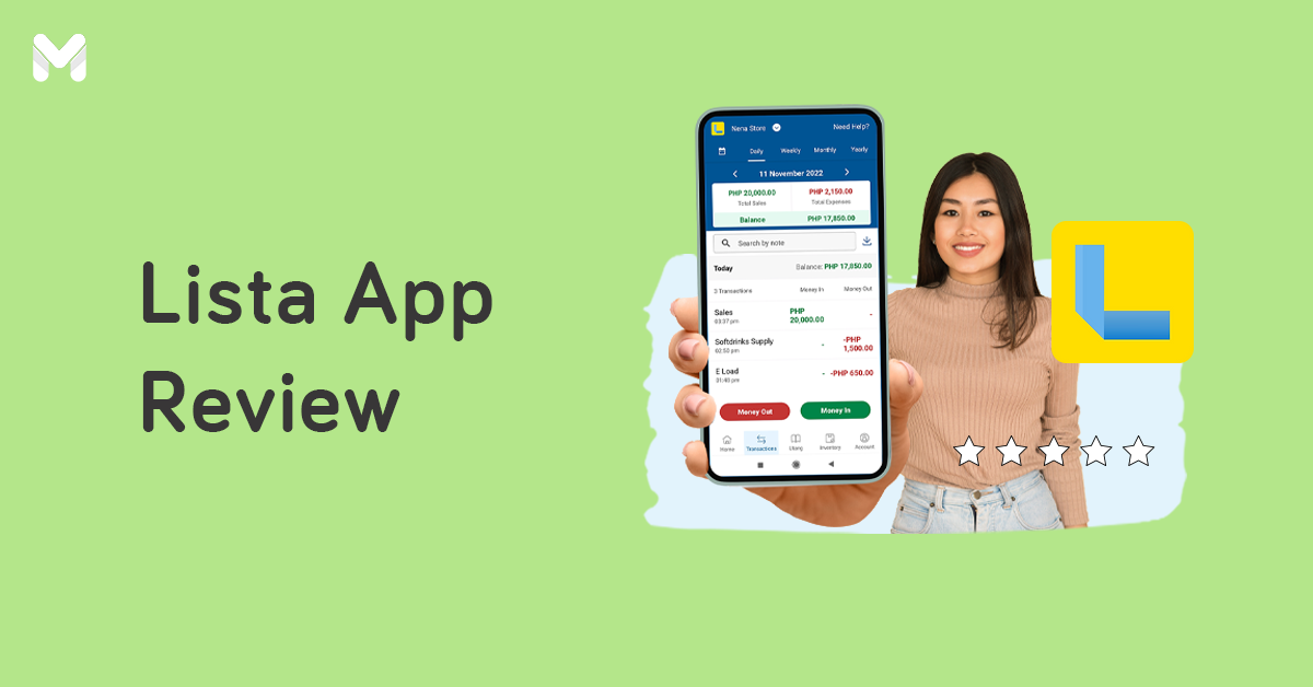 Lista App Review: Stay on Top of Your Finances With This Free App
