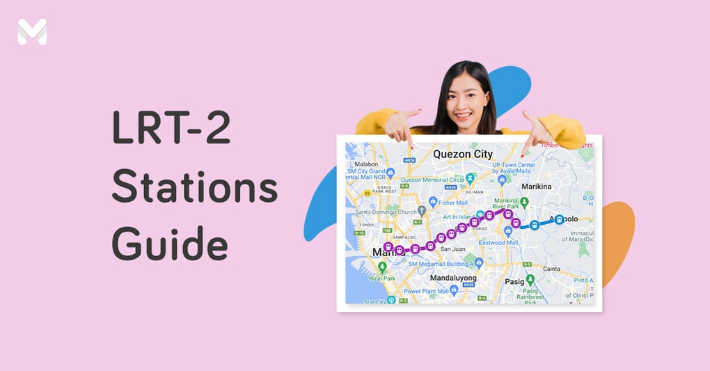 LRT-2 Stations List in Order