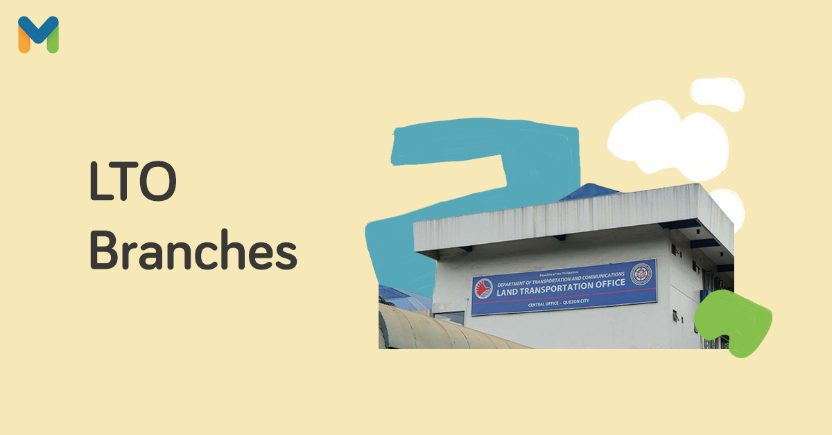 Attention, Drivers: List of LTO Branches in NCR