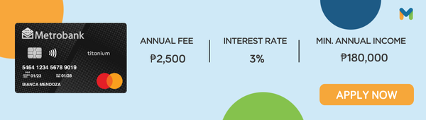 Metrobank Titanium Mastercard® Review 2023: Rewards, Fees, and More