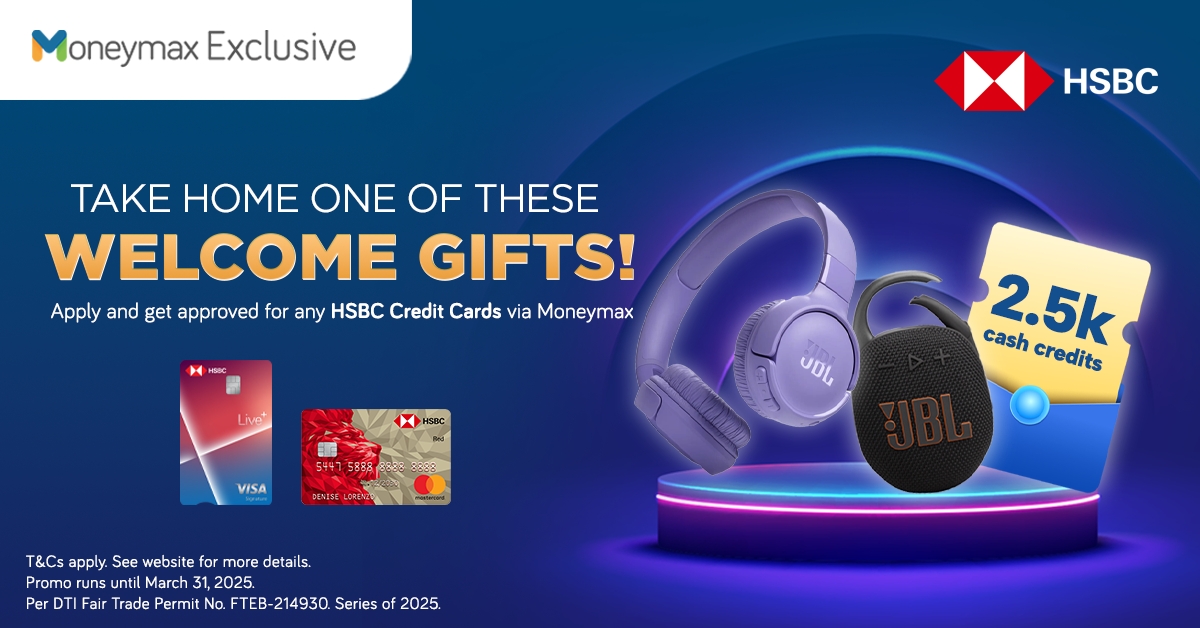 Moneymax HSBC Promo 2025: Get a FREE JBL Device or ₱2,500 eGift!