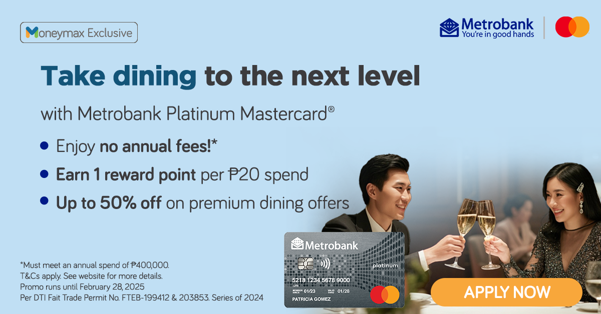 Moneymax Metrobank Welcome Gift 2025: Cash Credits, JBL, Xiaomi!