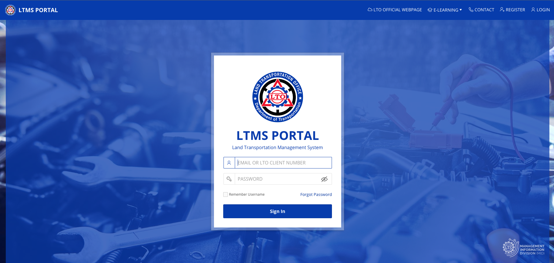 How to Use LTMS Portal: Online Registration, Renewal, and More