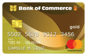 Bank of Commerce List of Services | Savings and Credit Cards