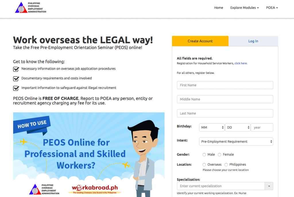 An Aspiring OFW's Guide to the POEA and Its Services | Moneymax