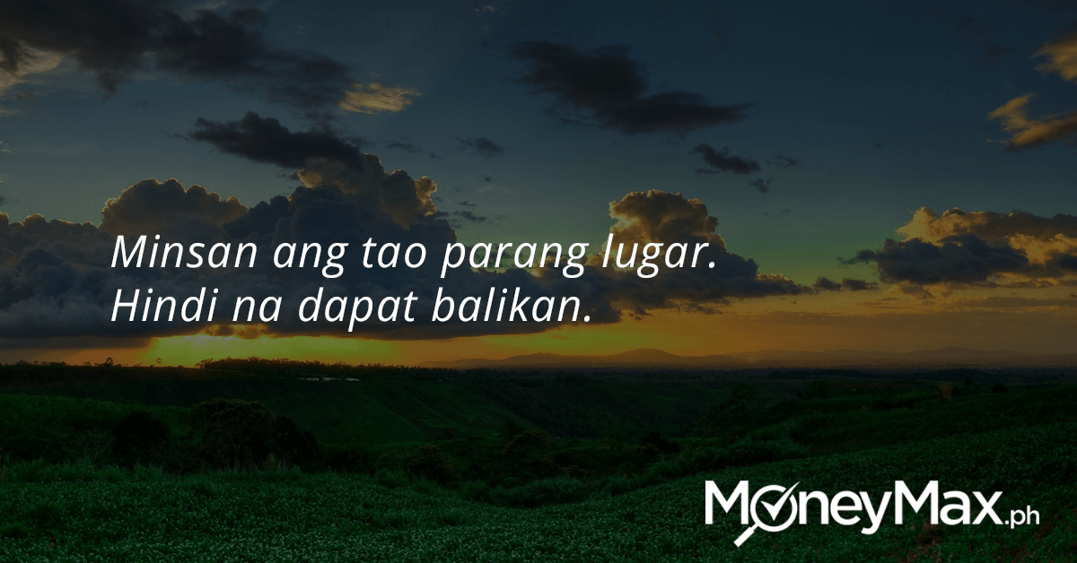 Pinoy Travel Quotes for Every Filipino Experiencing Hugot